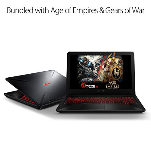 ASUS TUF FX504GE-US52 15.6โ FHD Intel i5-8300H 8GB 1TB SSHD GTX 1050TI Windows10 (Renewed)