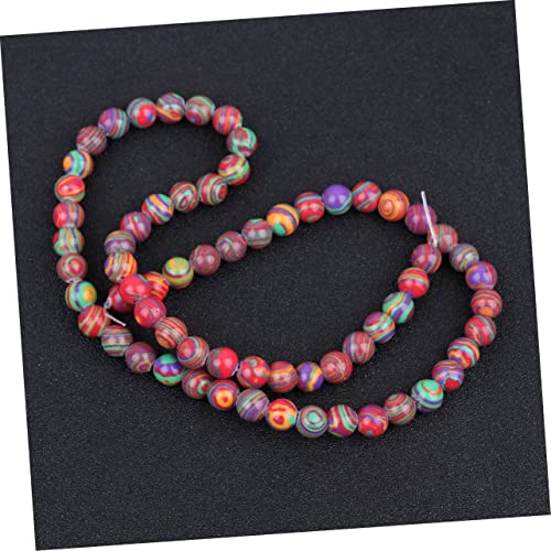 48pcs Bracelets in Bulk Jewelry Accessories Gemstone Bracelets Jewelry Making Accessories Malachite Beads DIY Accessories Kit Beading Kits Jewelry Beads Loose Beads Spacer Beads