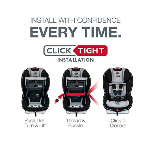 Britax Boulevard ClickTight Convertible Car Seat, Cool Flow Teal, 20.5x23x23.5 Inch (Pack of 1)