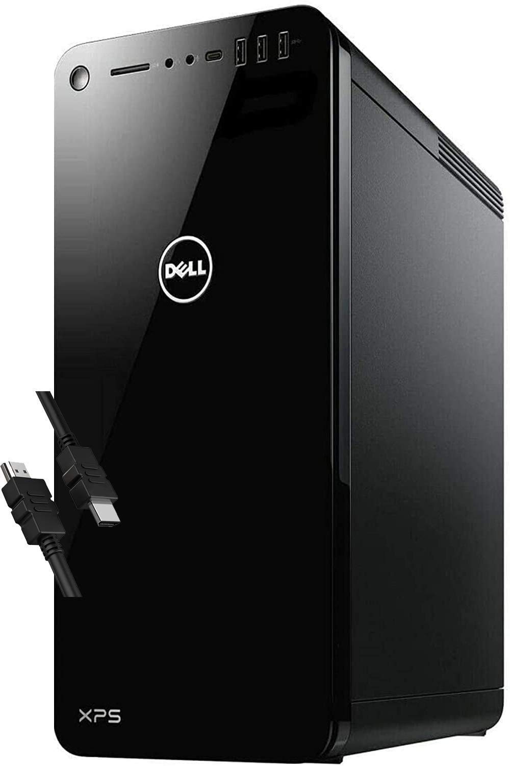 2020 Flagship Dell XPS 8930 Desktop Computer 9th Gen Intel Hexa-Core i5-9400 (Beats i7-7700HQ) 16GB RAM 1TB PCIe SSD 1TB HDD USB-C MaxxAudio WiFi HDMI Win 10 (Renewed)