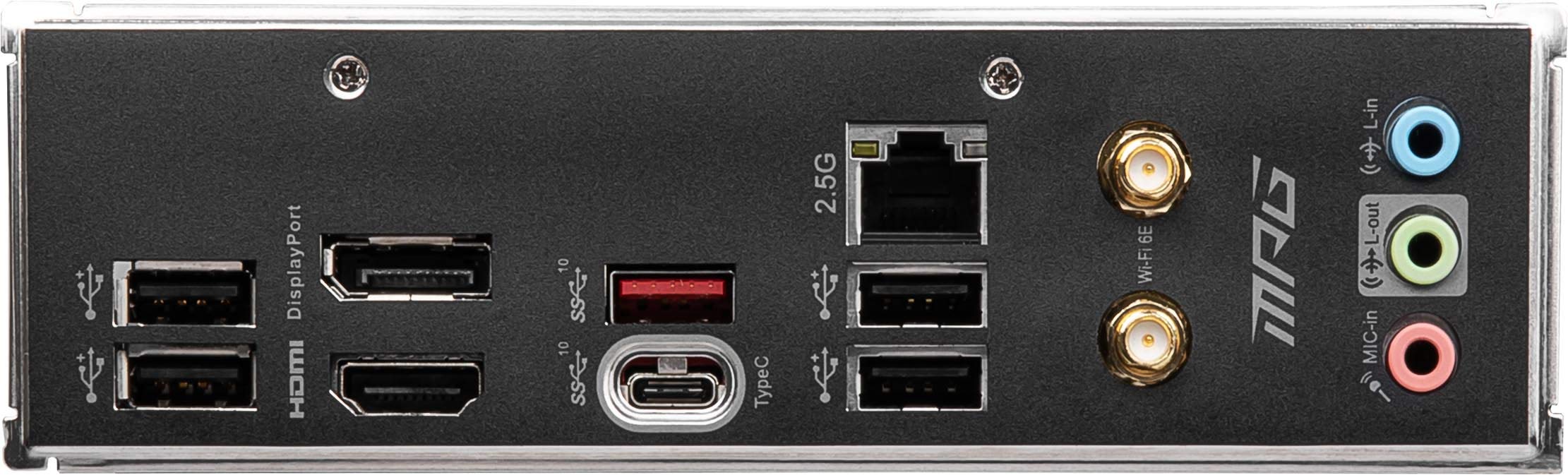 MSI MPG B560I Gaming Edge WiFi Gaming Motherboard (m-ITX, 11th/10th Gen Intel Core, LGA 1200 Socket, DDR4, CFX, M.2 Slots, USB 3.2 Gen 2, 2.5G LAN, DP/HDMI, Wi-Fi 6E)