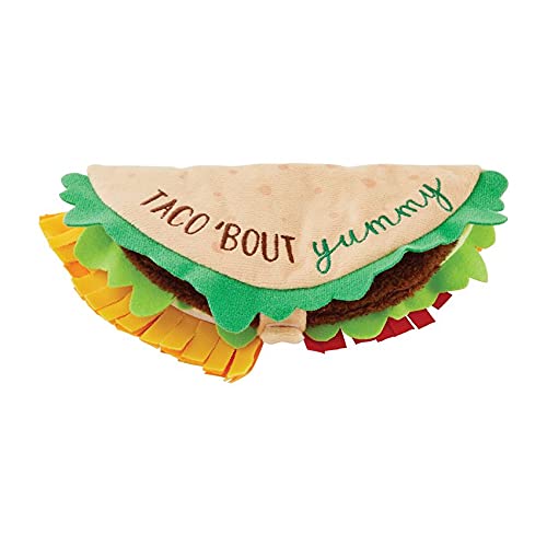 Mud Pie unisex baby | Spoon, Mud Pie Fiesta Taco Gift Box Set Includes Silicone Bib and Spoon Plush Taco Book Avocado, Multi, One Size US