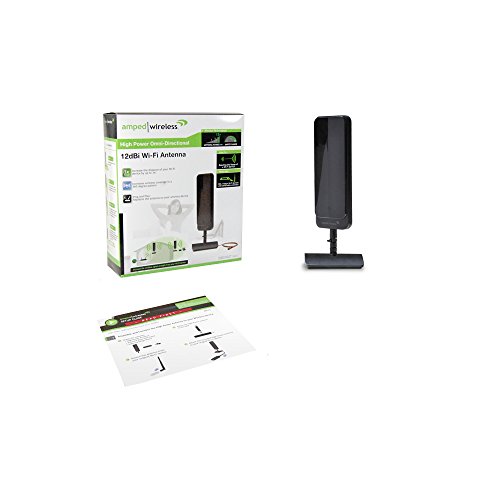 Amped WA12 Wireless High Power 12dBi Omni-Directional Wi-Fi Antenna