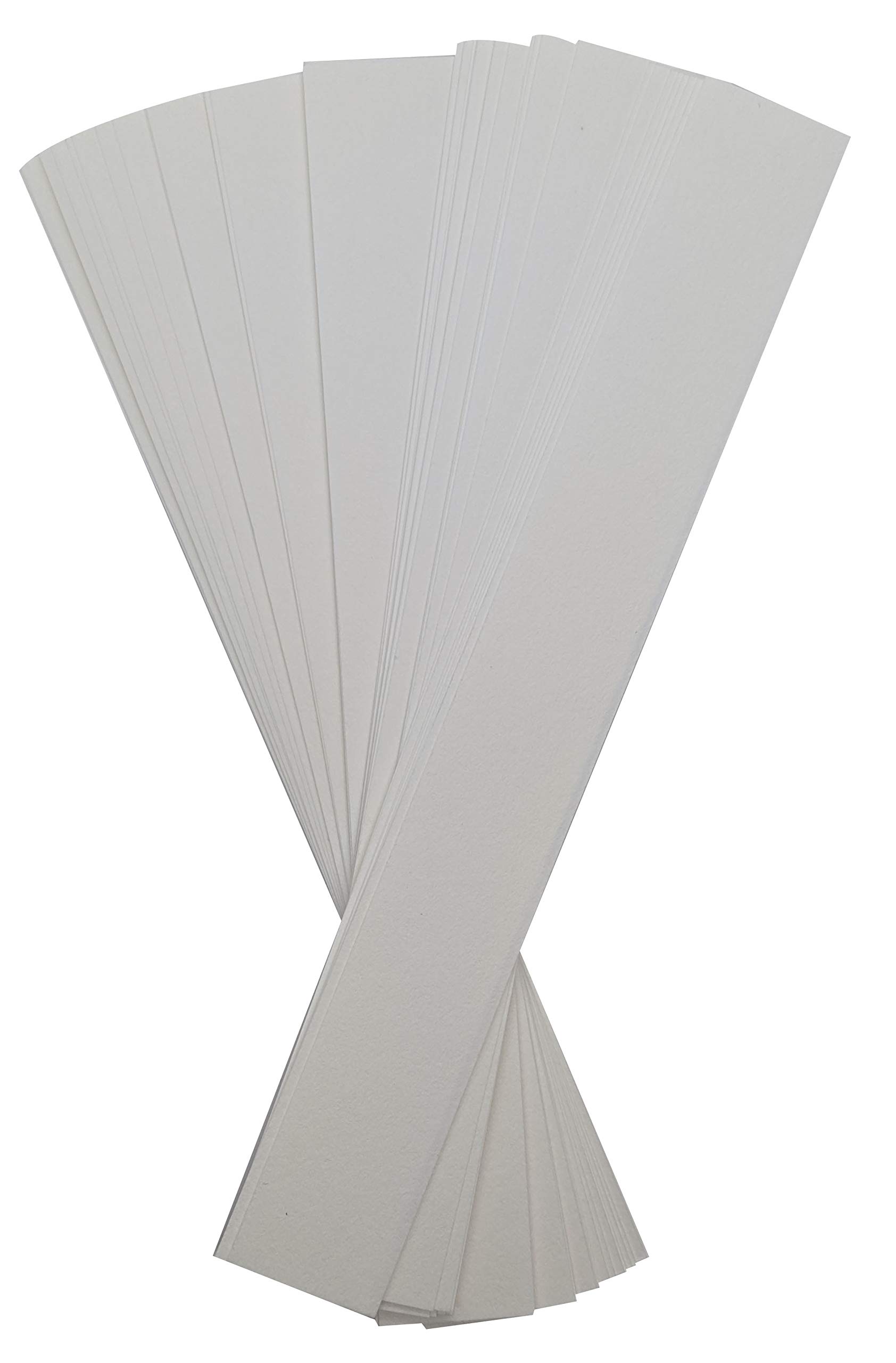 Grade 1 Chromatography Paper 6 x 0.75 Inches for Laboratories, School, Pigment Separation and Experiments [Bag of 50 Strips]