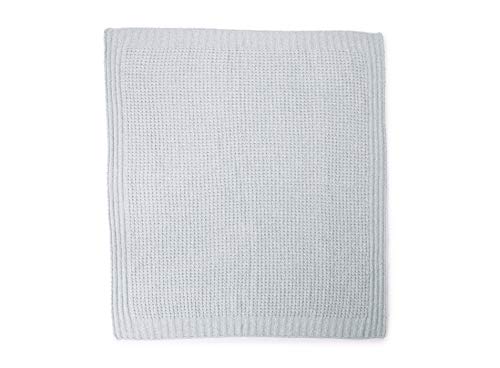 Barefoot Dreams Waffle Baby Blanket for Boys and Girls, Mother Accessories, Hand Knit Look