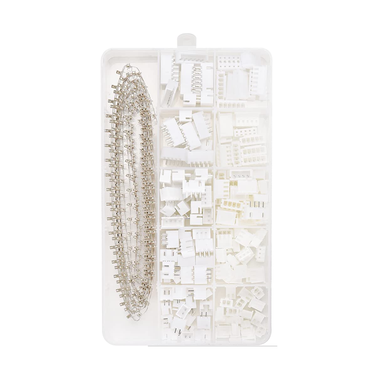 460PCS JST XH2.54 Connector kit 2/3/4/5/6Pin Plug with Terminal Wires Cables Socket Header Wire Connectors Kit