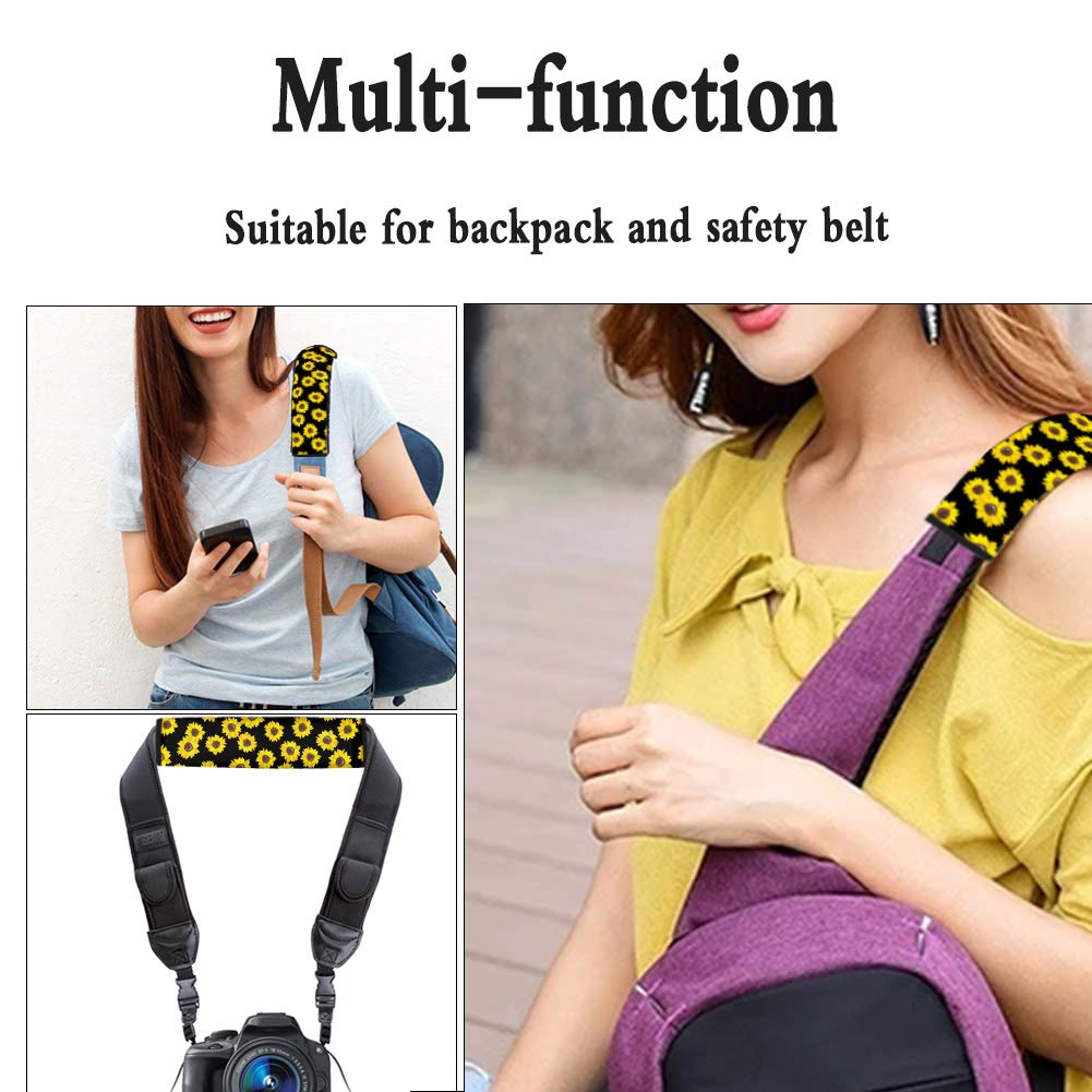Xhuibop Galaxy Bat Car Seat Belt Covers for Adults 2 Piece Shoulder Pads Strap Covers for Women SUV Accessories Interior Decor Easy Install