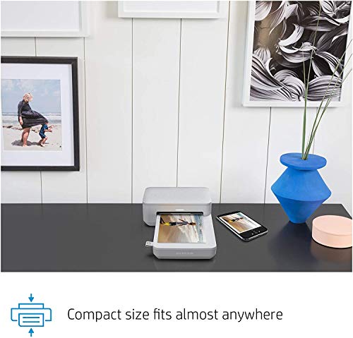 HP Sprocket Studio Photo Printer β Personalize & Print, Water- Resistant 4x6" Pictures (3MP72A)