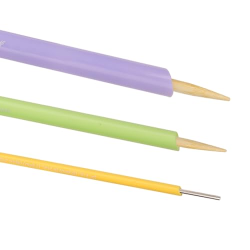 3pcs Quick Turn Fabric Set, 3 Sizes Quick Turn Fabric Tube Turning Tool Multifunctional Fast Turn Tube Turners for Sewing Turning Tool for Crafts DIY Handmade Knitting Accessories