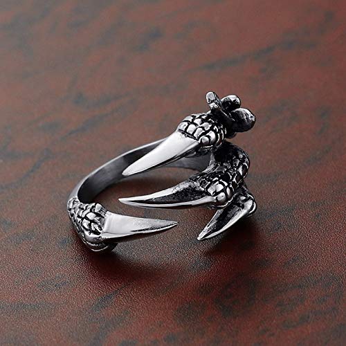 16 Pcs Vintage Open Frog Rings Set Knuckle Stacking Ring Snake Ring Boho Bird Animals Dragons Finger Rings for Women Men Girls