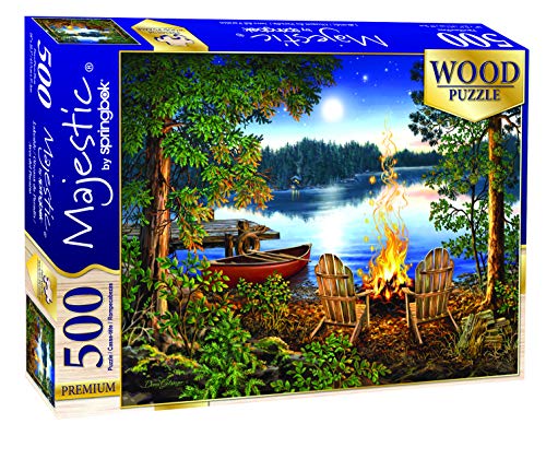 Springbok Majestic 500 Piece Wood Jigsaw Puzzle - Lakeside