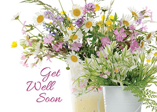 Comfort in God's Care - Get Well Greeting Cards - KJV Scripture - (Box of 12)