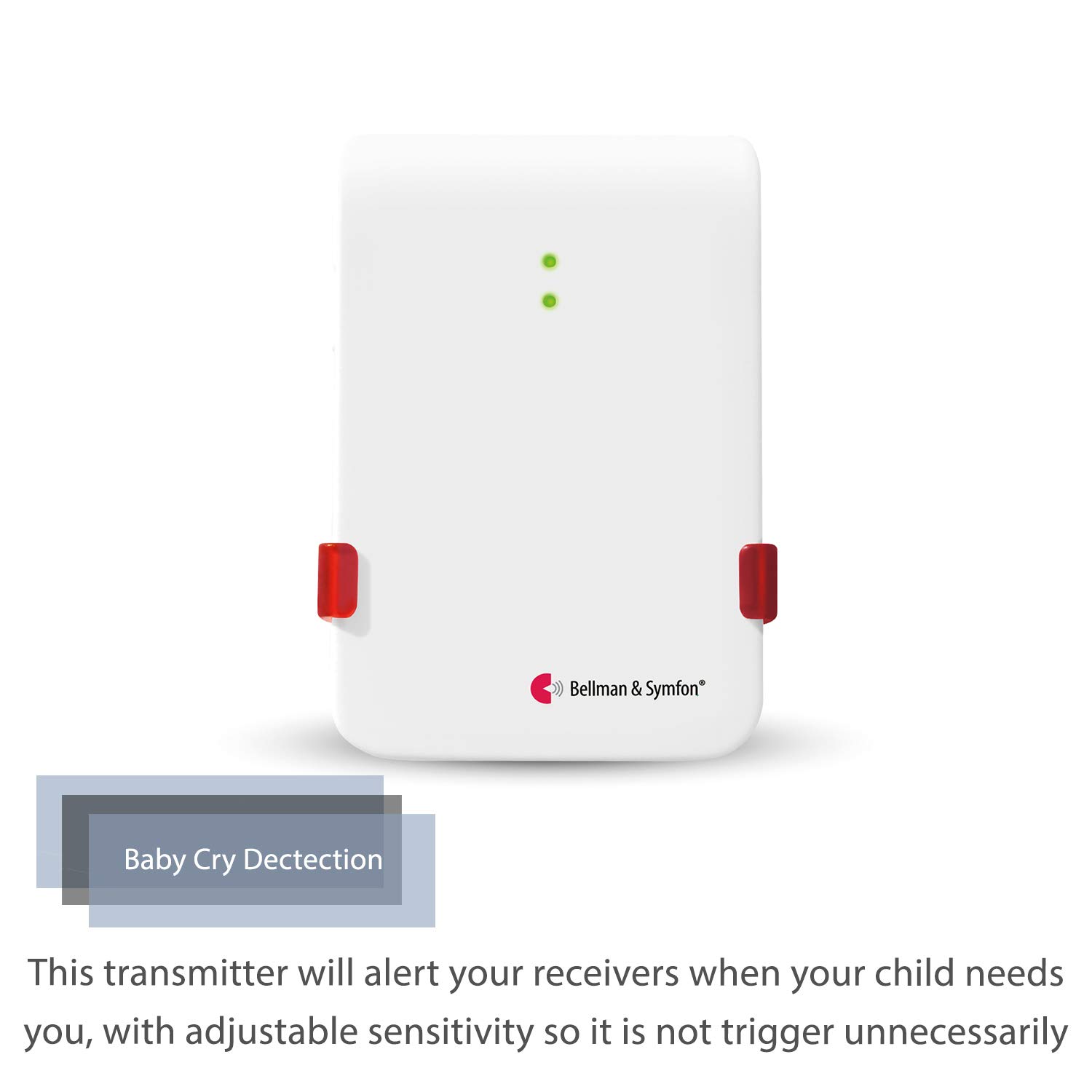 Bellman & Symfon Baby Pager Notification Solution β Baby Safety System - Smart Home Alarm with Baby Monitor Transmitter & Pager Receiver