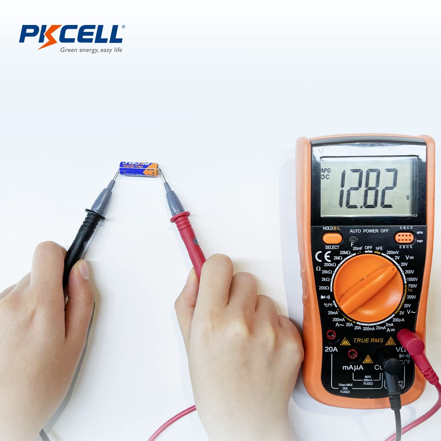 PKCELL A23 23A 12V Alkaline Battery 12V Specialty 23AE Battery(10 Count)