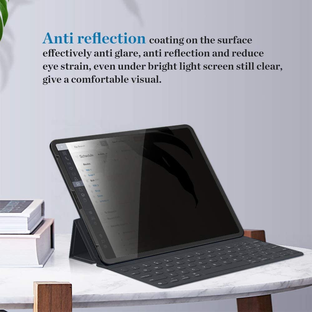 BERSEM Privacy Screen Protector Compatible with iPad Air 5th Generation 2022 / iPad Pro 11 Inch (2022 & 2021 & 2020 & 2018 Models) / iPad Air 4th Generation 2020, Anti Glare, Anti Spy