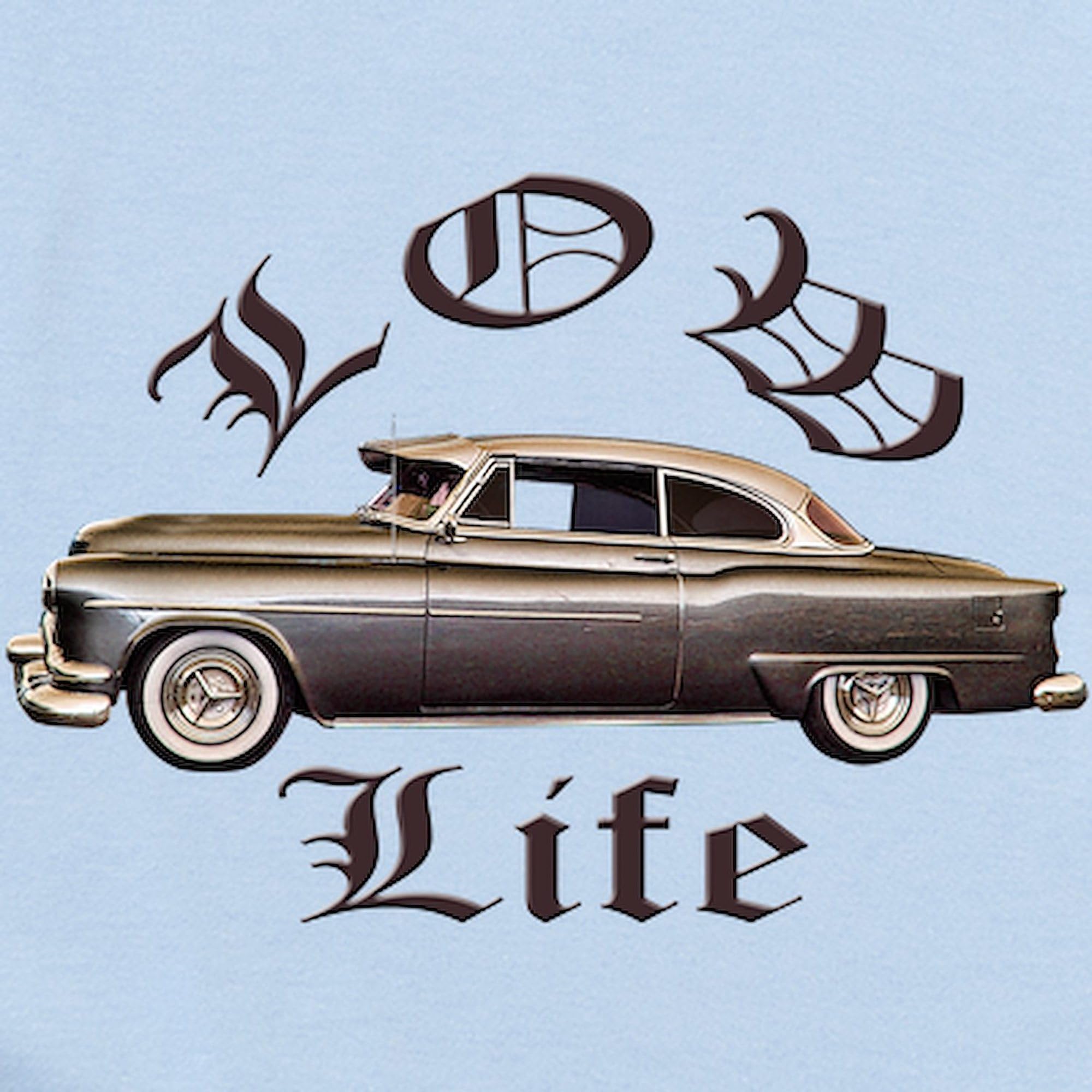 CafePress Low Life Lowrider Infant Bodysuit Cute Infant Bodysuit Baby Romper Sky Blue