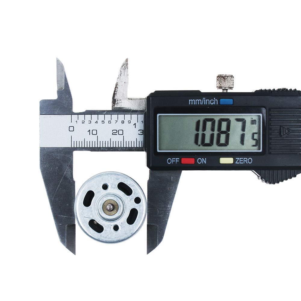 AUTOTOOLHOME 6-12V Mini DC Motor High Torque Gear for Traxxas R/C and Power Wheels PCB DIY Electric Drill