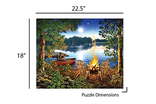 Springbok Majestic 500 Piece Wood Jigsaw Puzzle - Lakeside