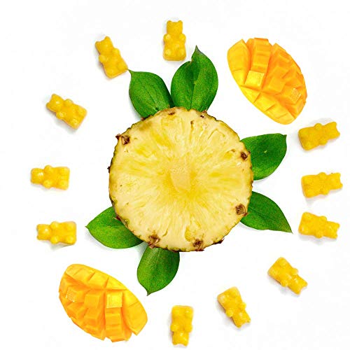 Happy Wax Pineapple Mango Scented Natural Soy Wax Melts β 8 Oz. of Scented Wax Melts, Made in USA