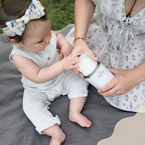 Baby's Brew Portable Bottle Warmer Pro - Milk Warmers for Breastmilk or Formula, Leak-Proof Design, Travel-Friendly, Cordless, Battery-Powered, 8-12 Hour Battery Life, Warmer Only