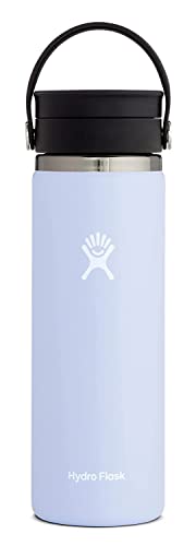 Hydro Flask Wide Mouth Flex Sip Lid Bottle - Stainless Steel Reusable Water Bottle - Vacuum Insulated, Dishwasher Safe, BPA-Free, Non-Toxic