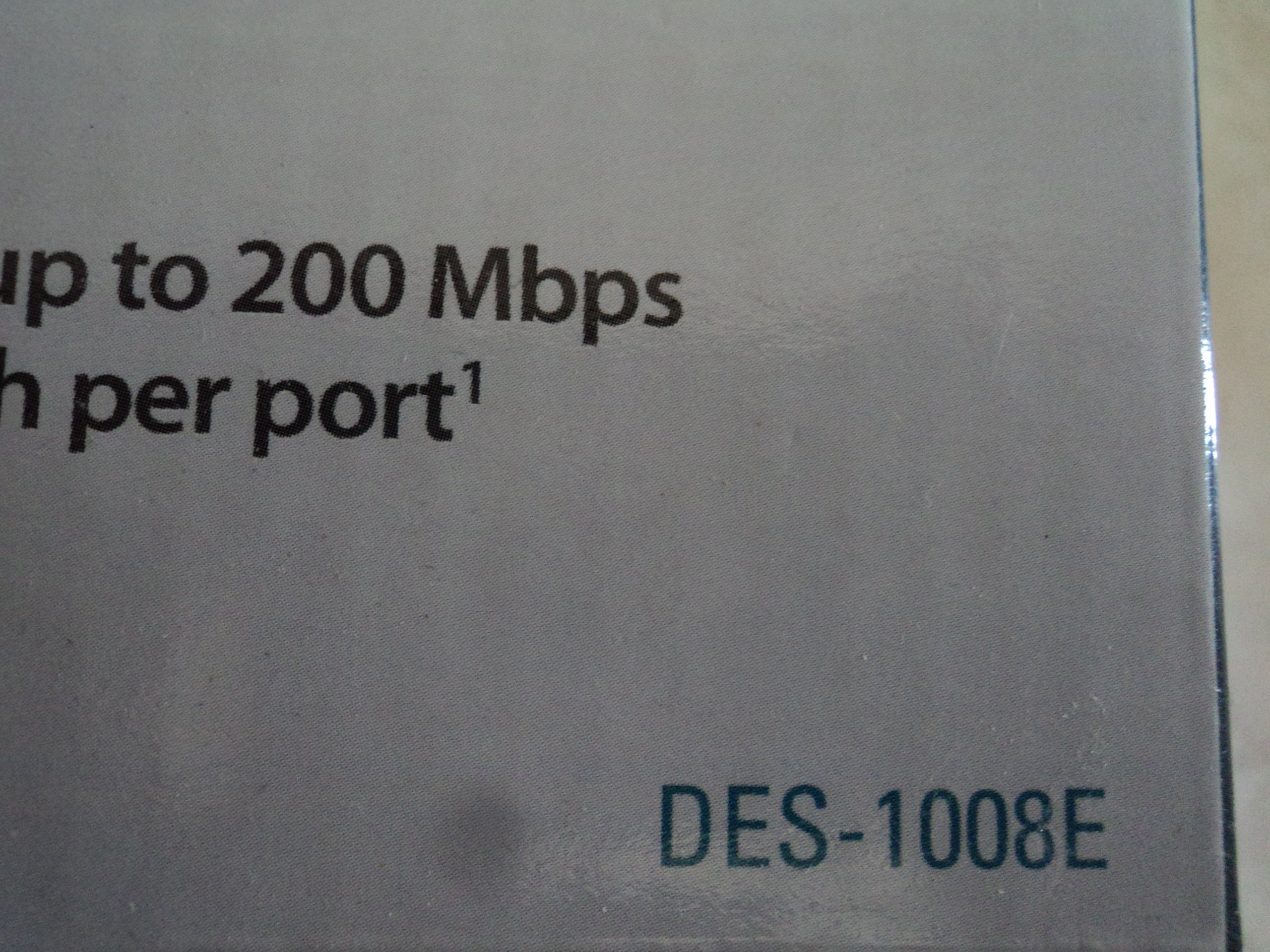 8-Port 10/100 Unmanaged Switch