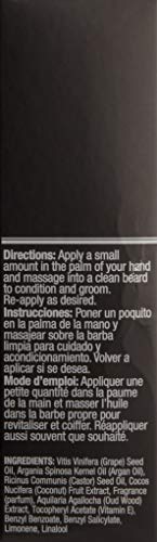 AGADIR Oud Wood Beard Oil, 1.5 Fl Oz