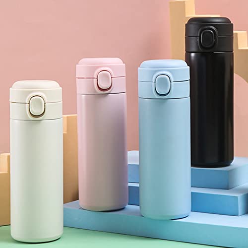 420ML Insulated Bottles, Insulated Stainless Steel Water Bottle (Pink)