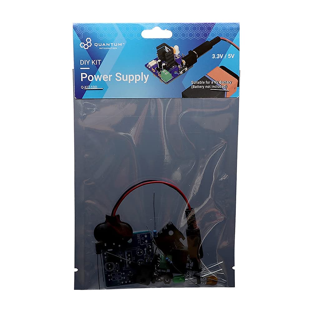 Quantum Power Supply Soldering Projects DIY Electronics Kits with Online Documentation - Soldering Practice Kit for Learning Teaching