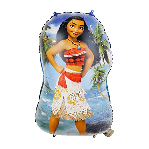 5 Pcs Foil Balloons for Moana Birthday Party Baby Shower Decorations⦠(Moana1)