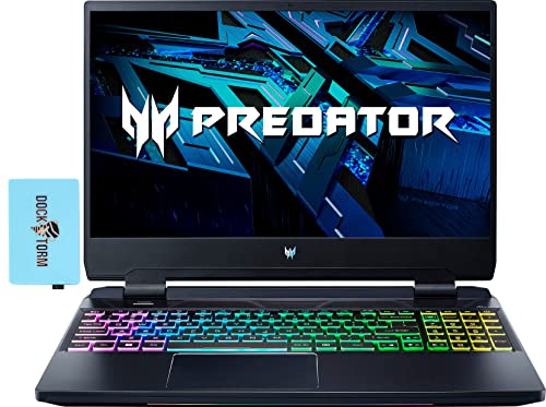 Acer Predator Helios 300 15.6" 165Hz FHD IPS Gaming Laptop (Intel i7-12700H 14-Core, 64GB DDR5 4800MHz RAM, 1TB PCIe SSD, GeForce RTX 3060 6GB GDDR6, RGB Backlit KYB, WiFi 6E, Win11P) w/Hub