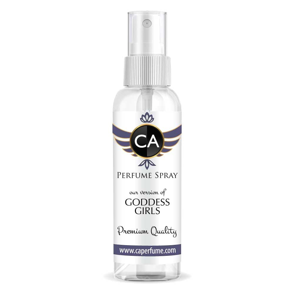 CA Perfume Impression of Goddess Girls For Woman Travel Size Sample Fragrance Eau de Parfum Sprayer (2 Fl Oz/ 60 ml)