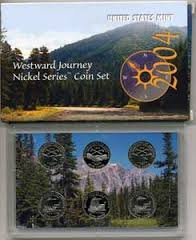2004 P D S Westward Journey Nickel Series Coin Set Proof Uncirculated
