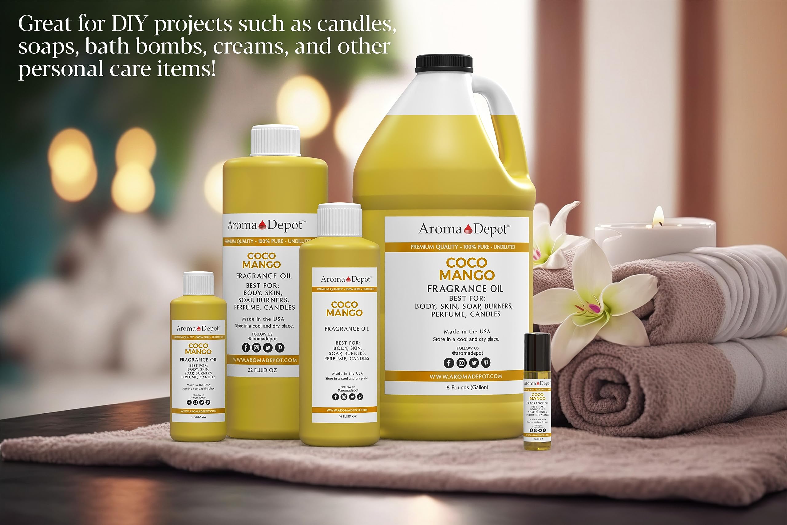30ml. Coco Mango Roll-on Perfume/Skin Body Fragrance Oil. Our Interpretation, Pure-Uncut. Add a Few drops to your Aromatherapy Diffuser. Smell good all day, any day!