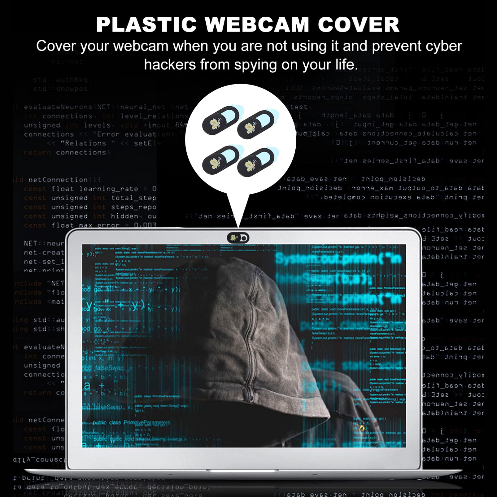 SOLUSTRE 4Pcs Camera Privacy Cover Professional Webcam Cover Camera Safety Covers Laptop Webcam Cover Protects Your Privacy Online Webcam Cover Slide Web Camera Covers Beer abs Cell Phone