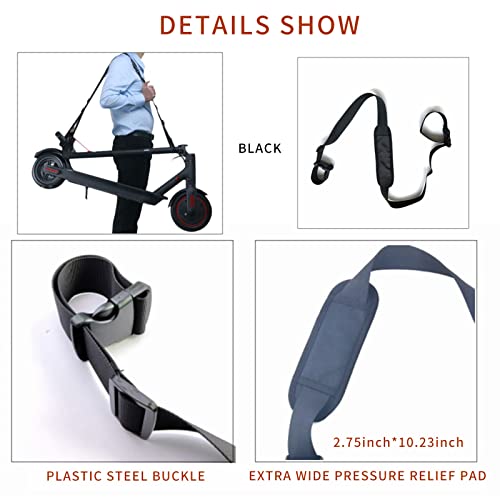 2 Packs Carry Strap for Beach Chair, Adjustable Beach Chair Carry Strap, Folding Chair Carry Strap with Non Slip Shoulder for Scooter, Foldable Bikes, Yoga Mat and Beach Chair