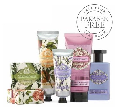 AAA Bath & Body Gift Collection - (Orange Blossom) - Shower Gel 200 ml, Hand Cream 60 ml & Body Cream 130 ml