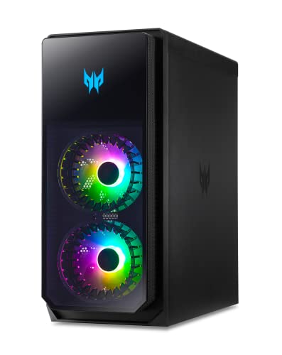 Acer Predator Orion 7000 PO7-650-UR12 Gaming Desktop | 13th Gen Intel Core i9-13900KF 24-Core | NVIDIA GeForce RTX 4090 | 32GB DDR5 | 1TB PCIe Gen4 SSD | 2TB HDD | Intel WiFi 6E | RGB Keyboard & Mouse