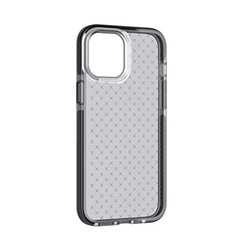 tech21 Evo Check Case for Apple iPhone 12 Pro Max with 12 ft Drop Protection, Smokey/Black