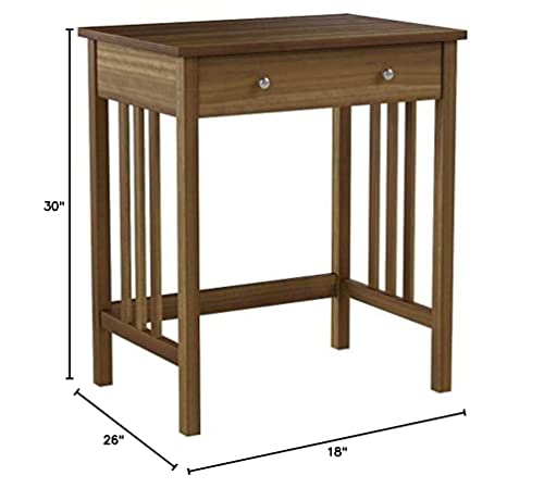 Convenience Concepts Designs2Go Mission Desk with Keyboard Drawer, Driftwood