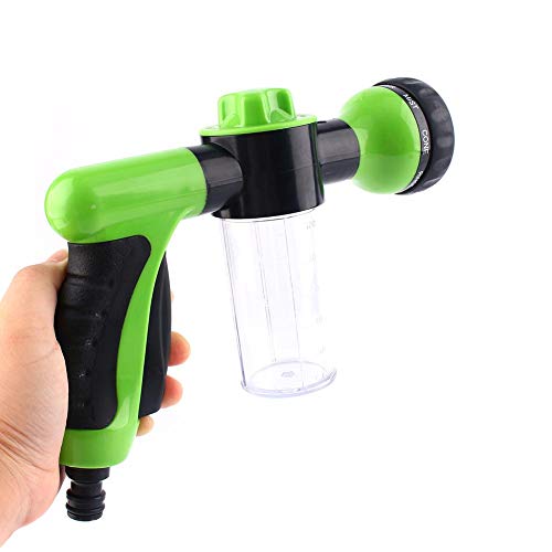 Foam Water Sprayer,Car Foam Hose Sprayer Dispenser 8 Watering Patterns Wash Cleaning Tool