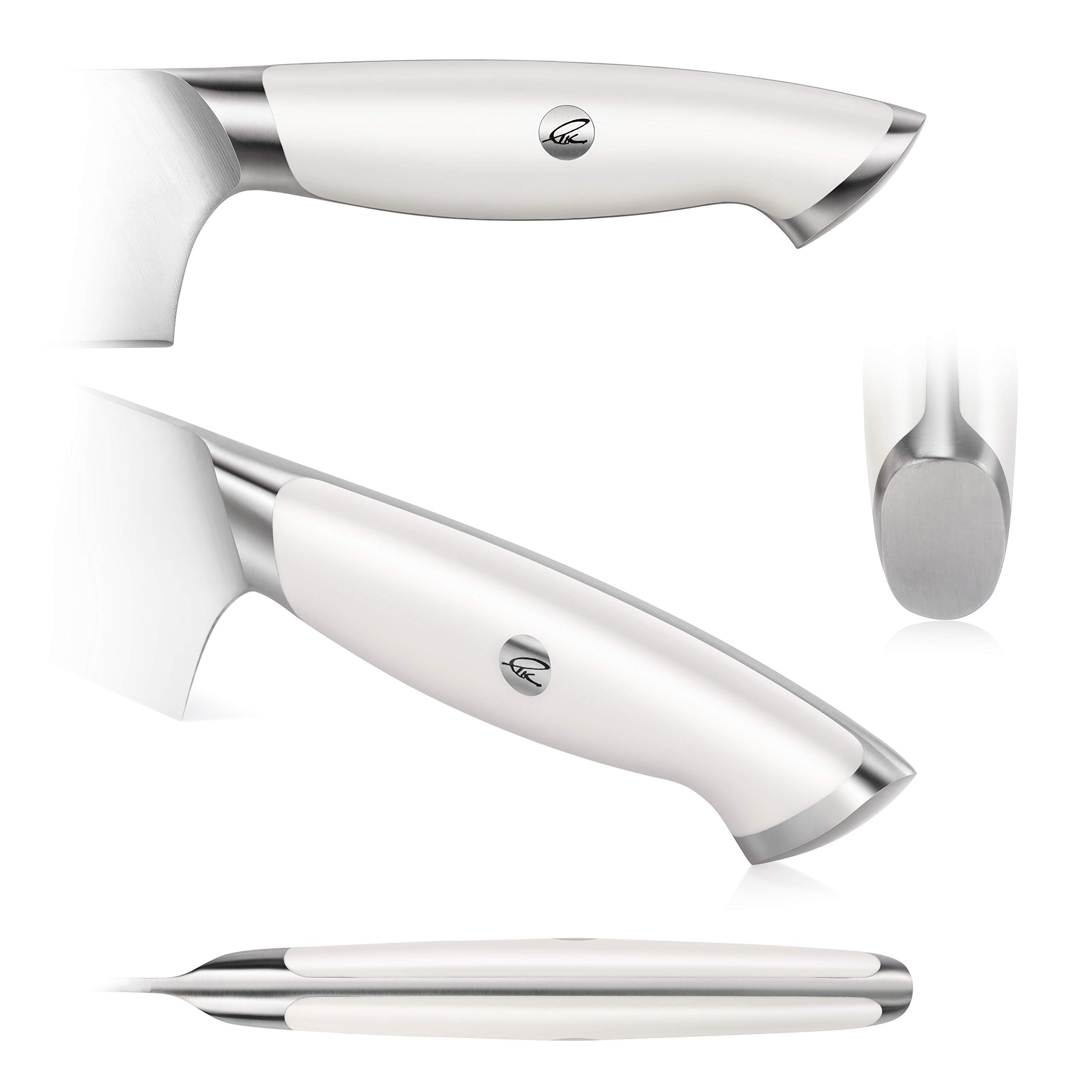 Cangshan Thomas Keller Signature Collection Swedish Powder Steel Forged, 7-Inch Utility Knife, White