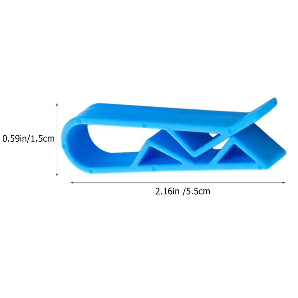 50pcs Plastic Garbage Bin Clip, Washroom Garbage Bag Clips, Plastic Trash Can Clips Waste Basket Bin Clamps Anti-Slip Fixation Clip for Home Office Kitchen,Sturdy Anti-Slip Fixation Clip Holder