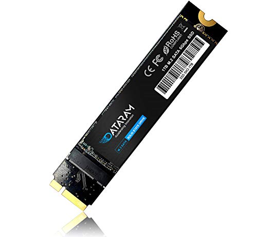 Dataram SSD for 2012 Apple MacBook Air EMC 2558 & EMC 2559, SATA-III M.2 2280 Internal SSD (1TB)