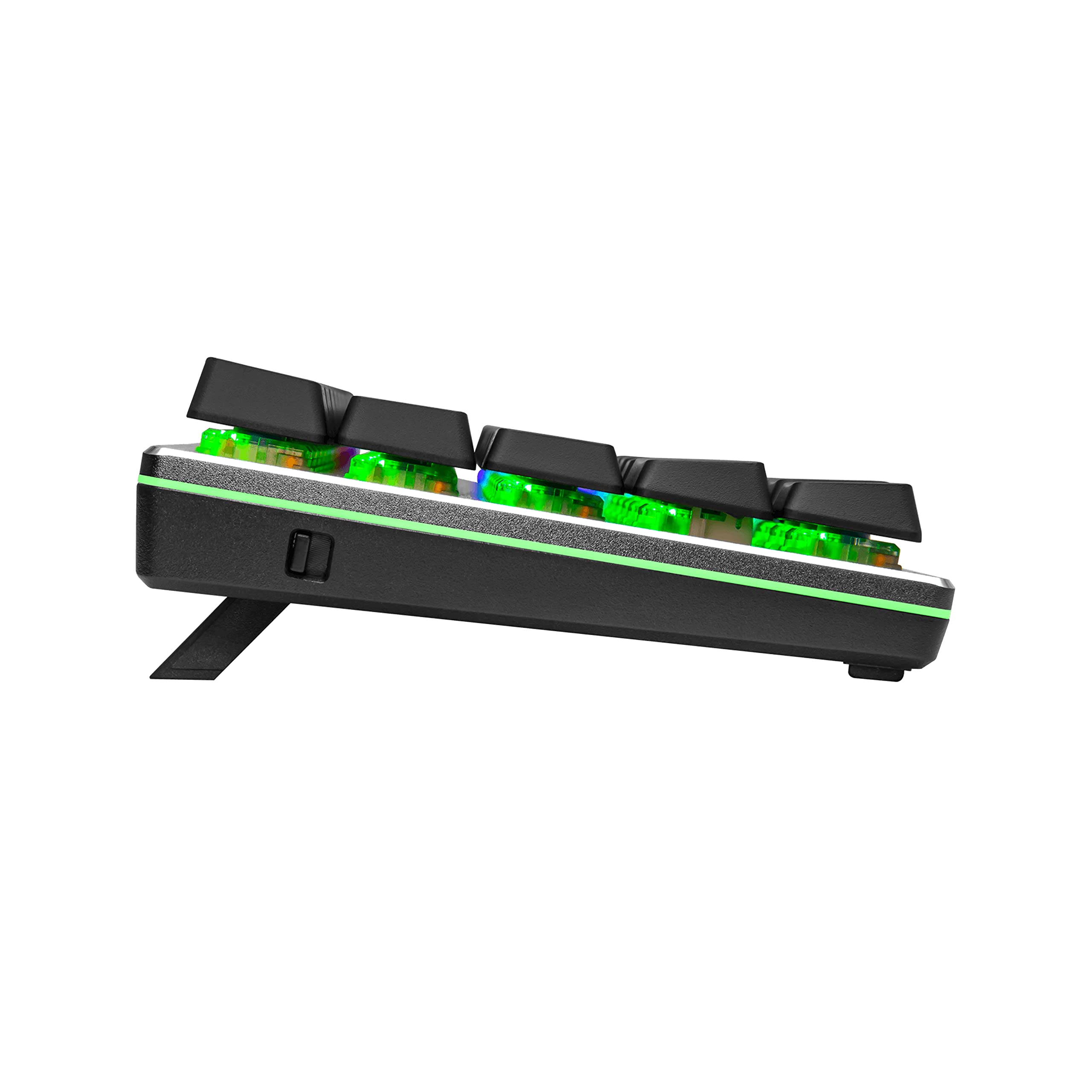 Cooler Master SK622 60% Wireless Bluetooth Space Gray Mechanical Low Profile Gaming Keyboard, Linear Red Switches, Customizable RGB, Ergonomic Design, Mac/Windows, QWERTY (SK-622-GKTR1-US)