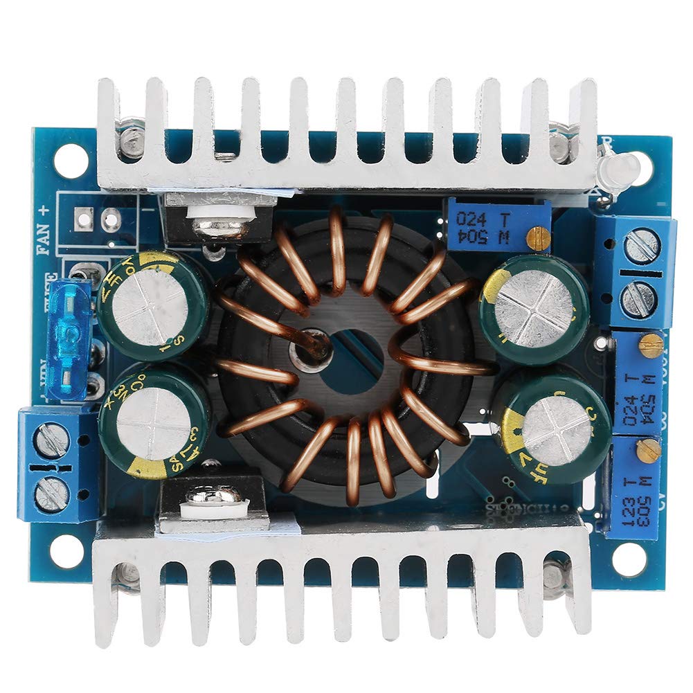 DC Boost Converter, DC-DC Step Up Converter Board 10-32V to 12-60V Voltage Regulator Booster Module Adjustable Voltage Step Up Power Supply Module