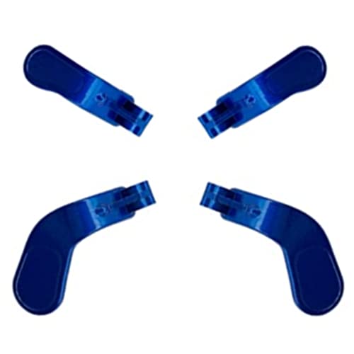 4PCS Metal Paddles Hair Trigger Locks Buttons Replacement for Elite Series 2 Controller, Xbox One Elite Controller & Elite Series 2 Core - Blue