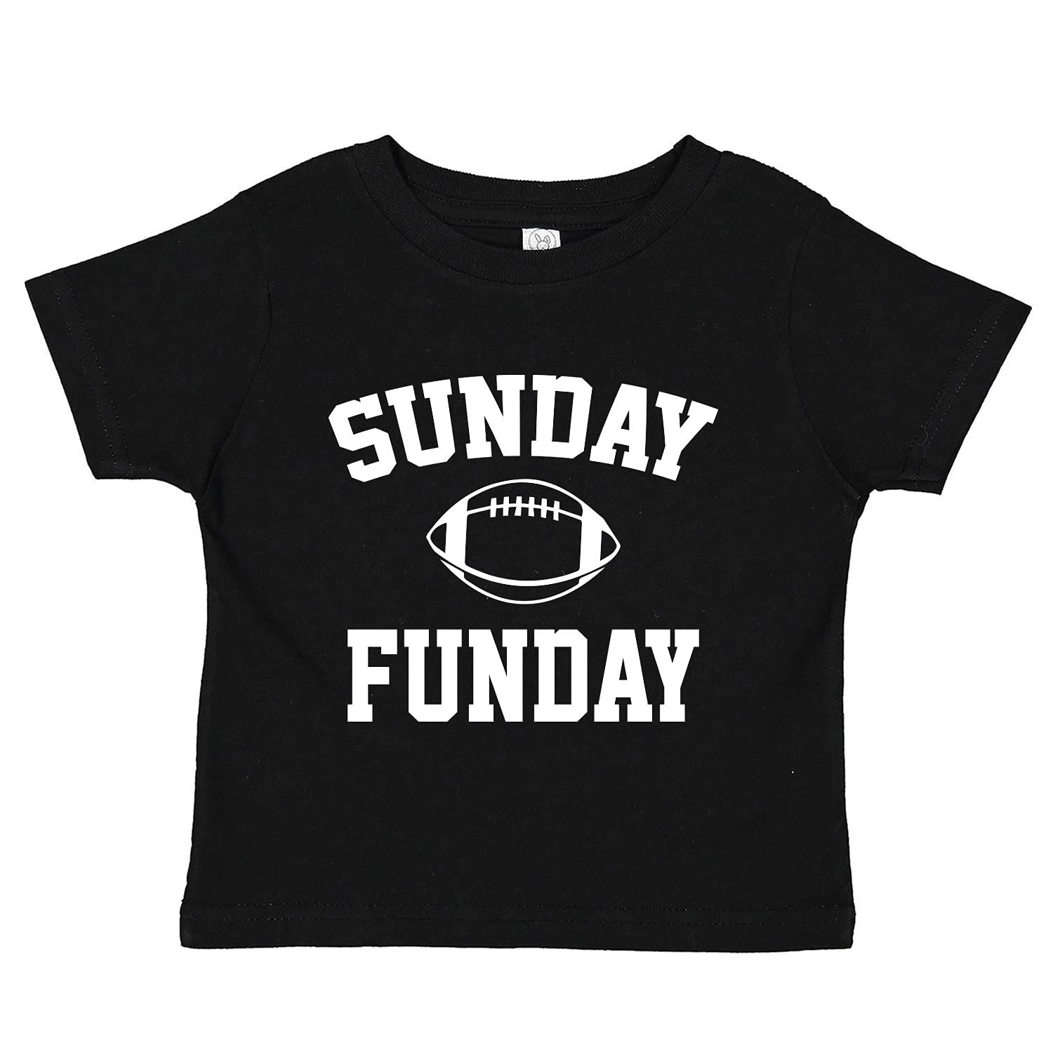 Tees & Tails Sunday Funday Football Baby Tee Shirt Assorted Colors (6M 12M 18M 24M)