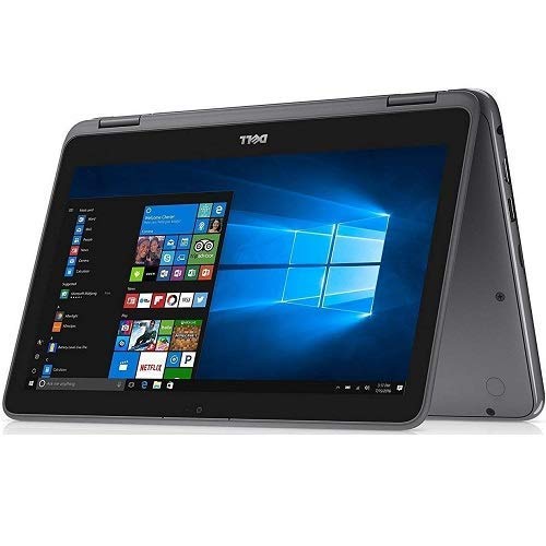 Dell Inspiron 3195 Flagship 11.6-inch 2-in-1 HD LED Touchscreen Laptop MD A9-9420e 2.6GHz, 4GB DDR4, 128GB SSD, AMD Radeon R5, MicroSD Card Reader, MaxxAudio, Bluetooth, Windows 10 Home in S Mode