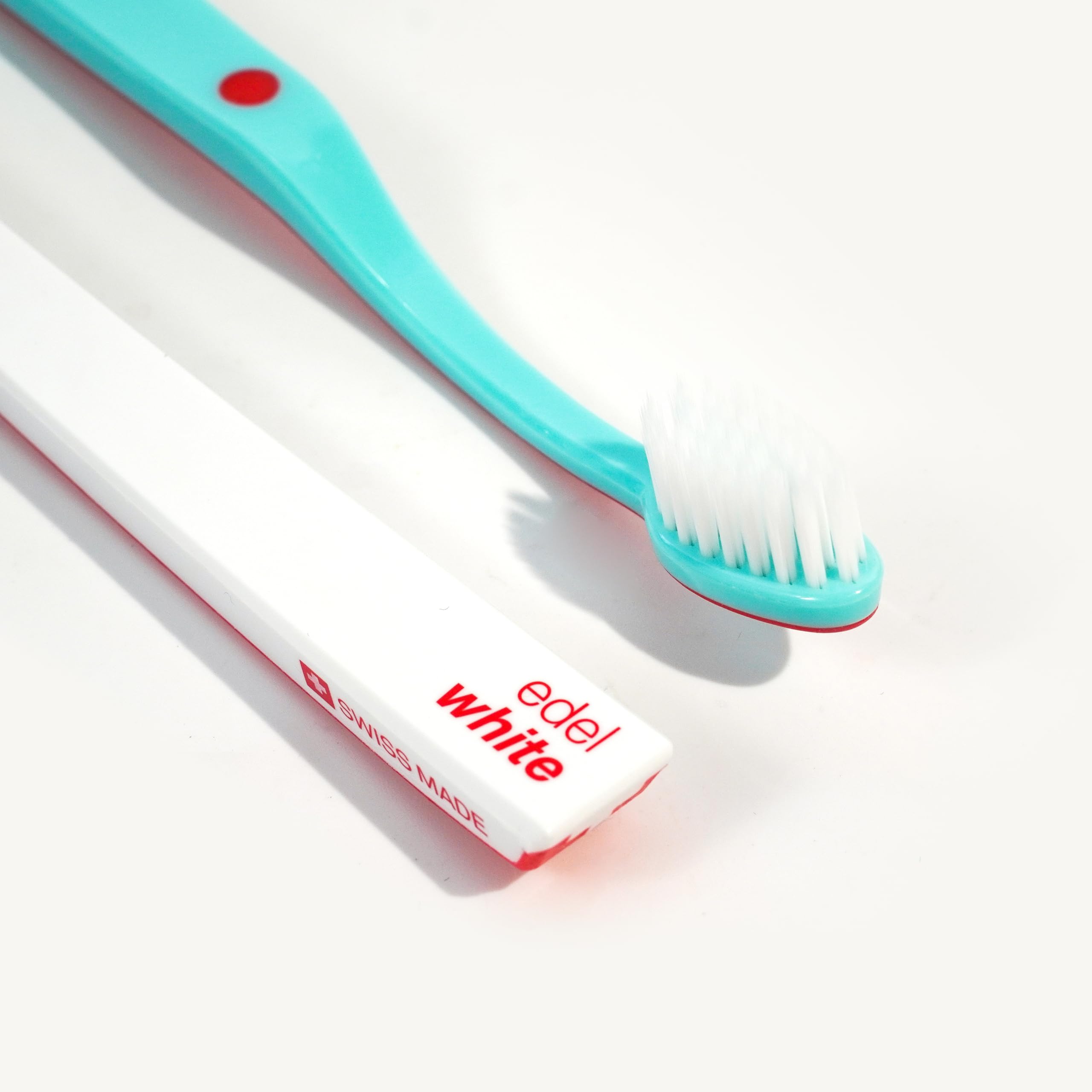 edel+white Flosser Ultra-Soft Duo Swiss-Made Toothbrushes - 2 Pack